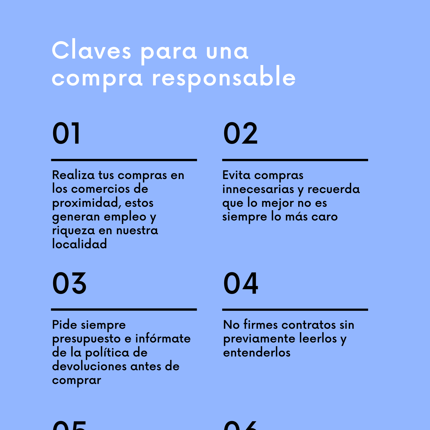 Claves para una compra responsable